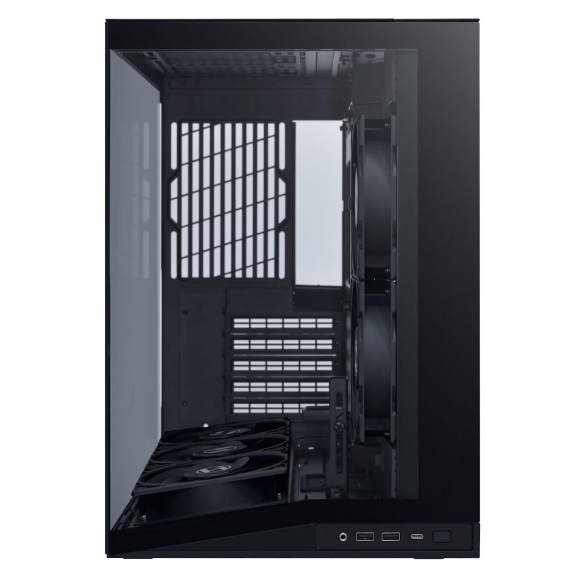 Lian li O11d Mini v2 Flow Black - atx pc Gaming Case - 5x Fans ...