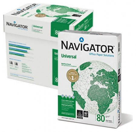 Χαρτί Φωτοτυπικό Α4 80gr NAVIGATOR ΚΙΒΩΤΙΟ 5 Χ 500 ΦΥΛΛΑ | BookSite